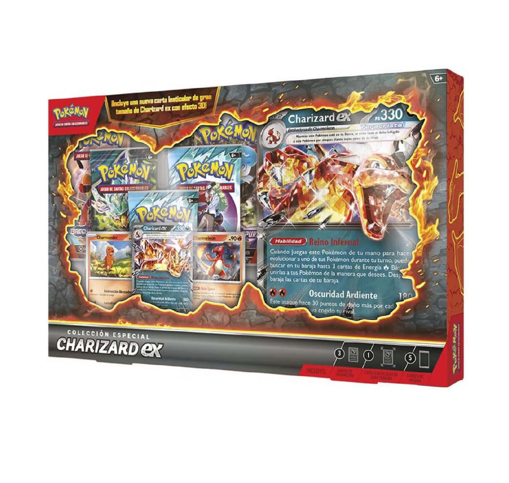 POKEMON TCG CHARIZARD EX COLECCIÓN ESPECIAL (ESPAÑOL) – Mandrake Fuente ...